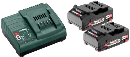 Metabo Basic Set baterija 2 x 2,0 Ah; 18V; punjač SC 30; za Metabo alate (685161000)