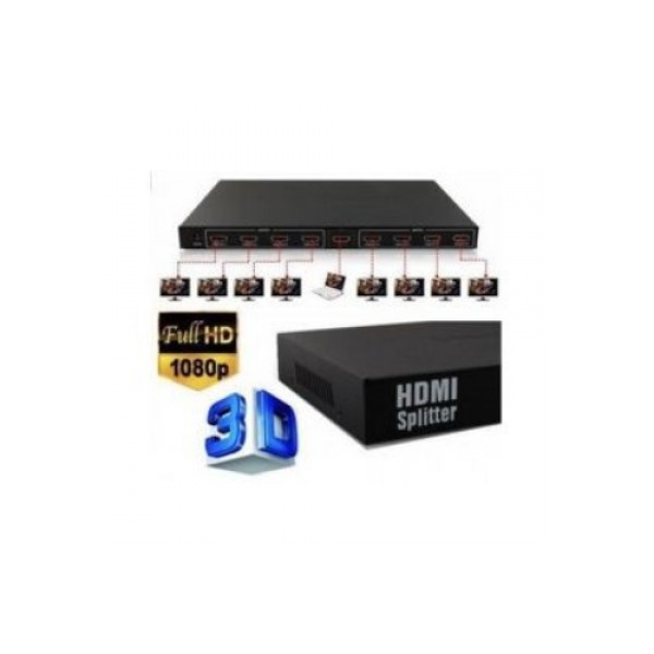 HDMI spliter 1x8 1080P ver1.4 sa napajanjem Linkom