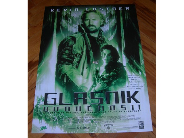 Glasnik budućnosti (Kevin Costner) - filmski plakat