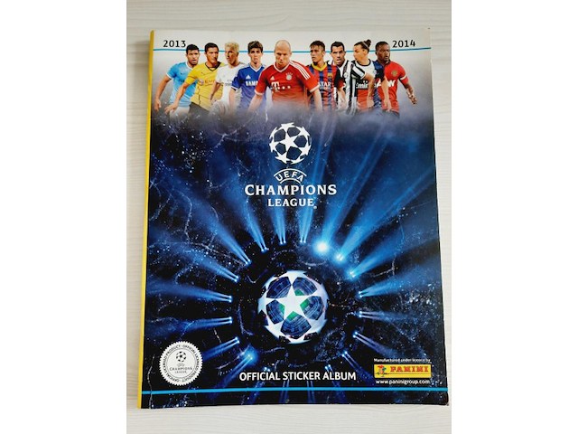 CHAMPIONS LEAGUE Liga šampiona 2013/2014 prazan album