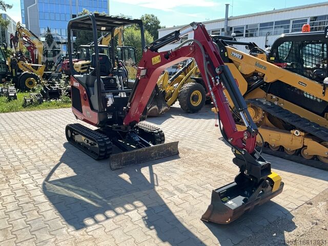 Mini bager < 7t
Yanmar SV19VT