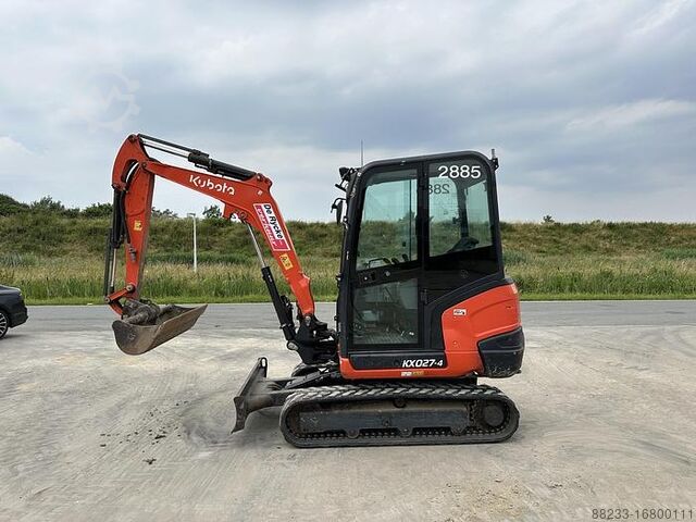 Bager za puzanje
Kubota X027-4