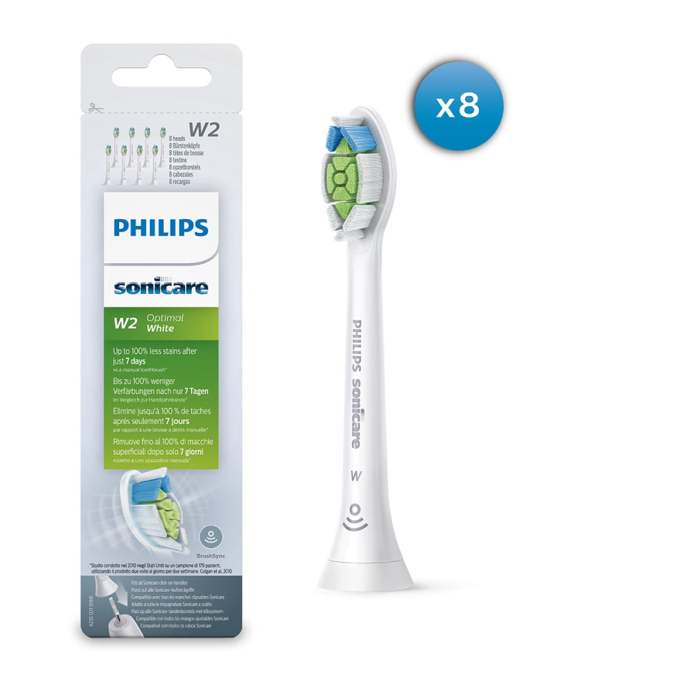 PHILIPS Sonicare W2 Optimal White Nastavak za četkicu za zube 8 komada