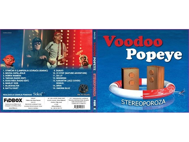 Voodoo Popeye - STEREOPOROZA CD u Foliji