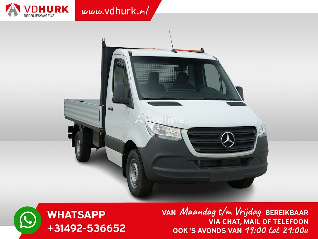 Novi Mercedes-Benz Sprinter 317 L2 170 pk Aut. VOORRAAD Open Laadbak L3.4m/ 3.5t Tr kamion s ravnom platformom < 3.5t