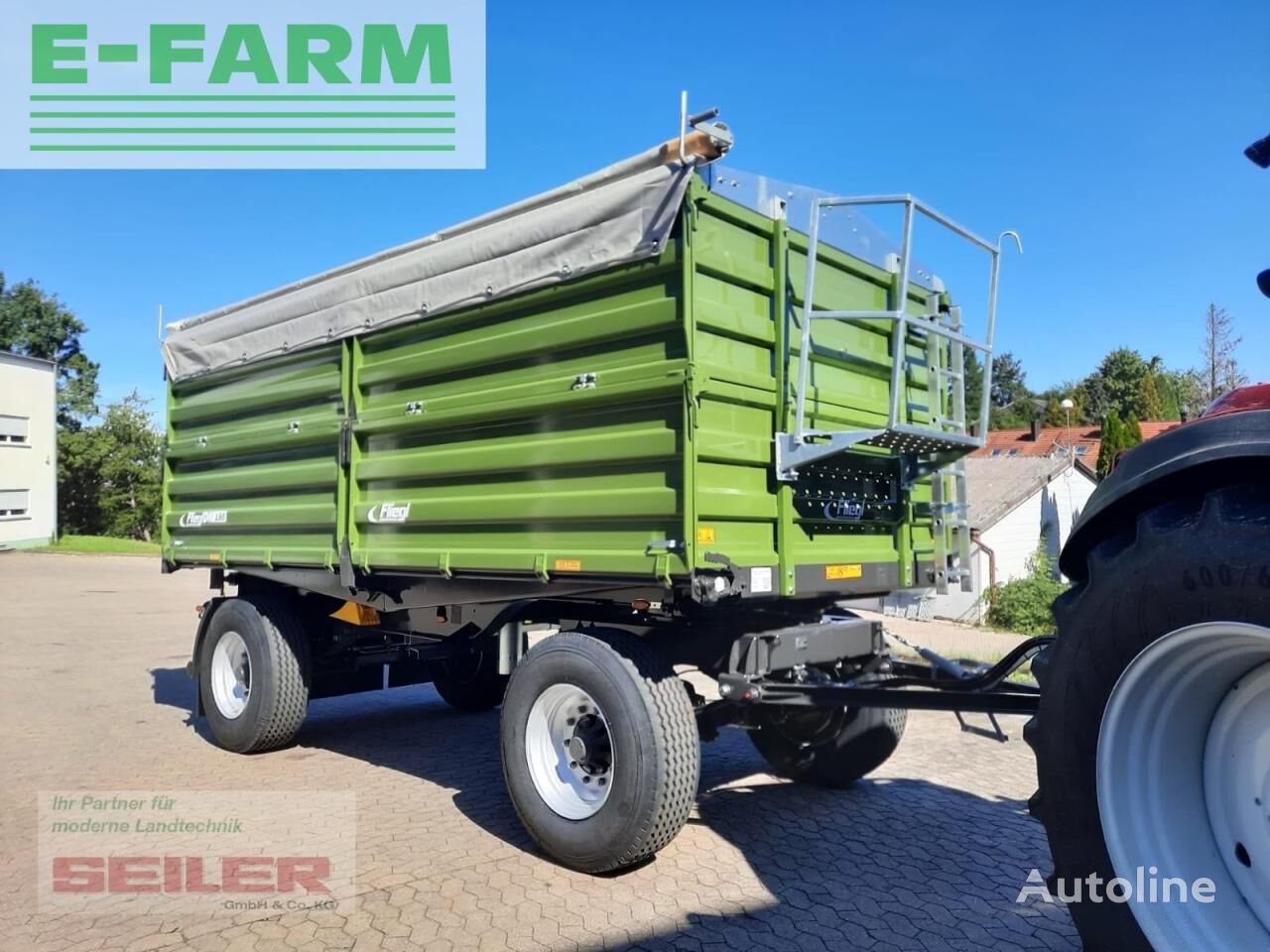 Fliegl dk 180 xl limited prikolica platforma