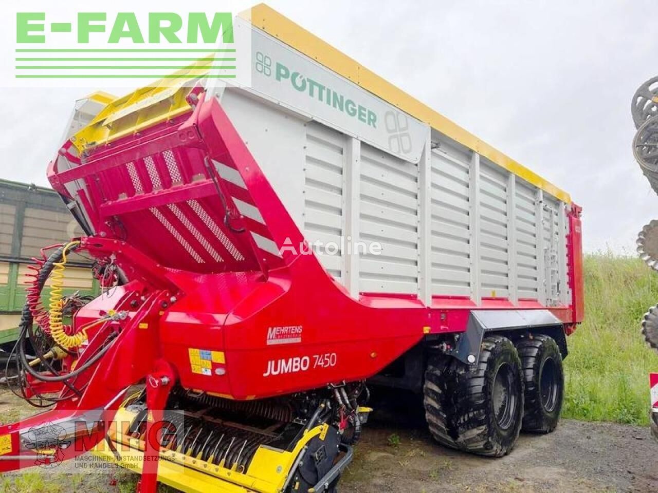 Jumbo 7450 db prikolica platforma