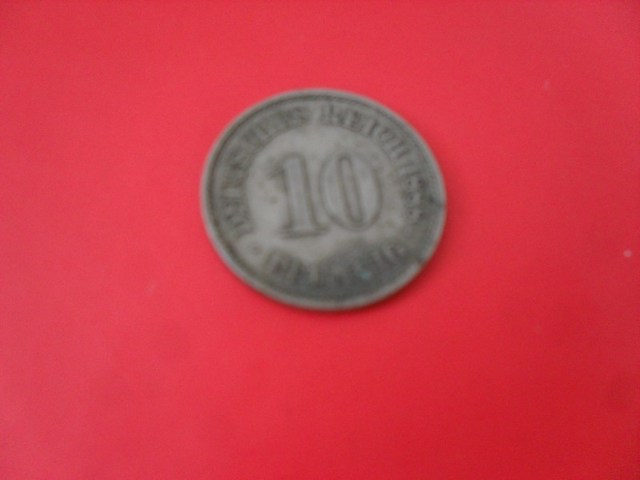 10 PFENNIG 1888.