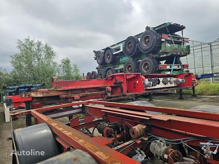 Krone SD 27 | container chassis 45 foot | very light 4370 kg | Saf dis poluprikolica za prevoz kontejnera