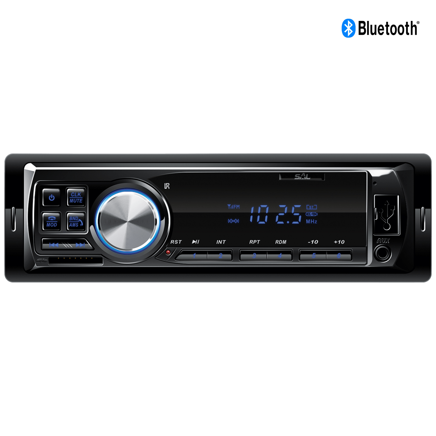 Auto radio, 4 x 45W, BT, FM, USB/SD/AUX, daljinski upravljač, VBT 1100/BL