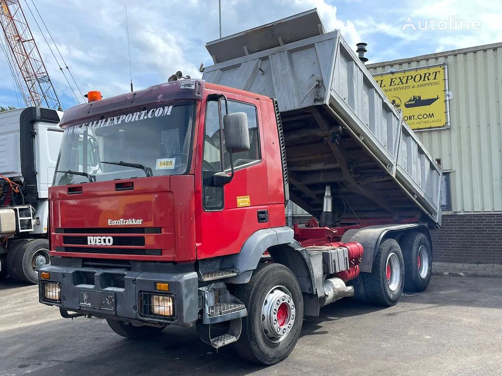 IVECO Eurotrakker 260.37 Kipper 6x4 ZF Full Steel Big Axle Good Condit kiper