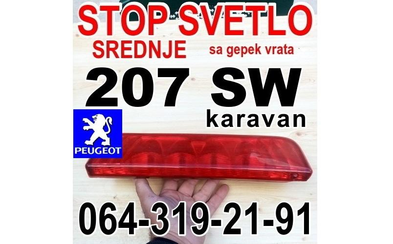 STOP SVETLO SREDNJE Pežo 207 SW Peugeot