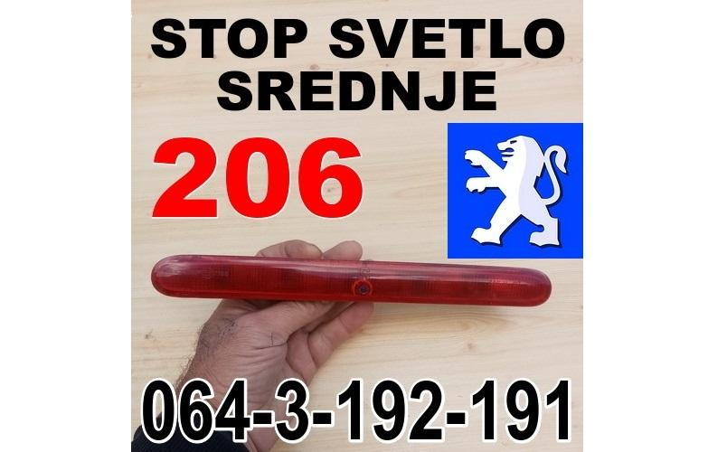 STOP SVETLO SREDNJE Pežo 206 Peugeot