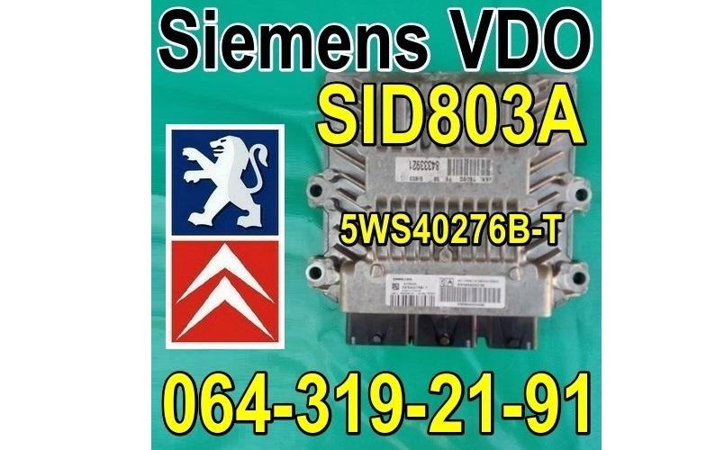 KOMPJUTER Siemens VDO SID803A Pežo 5WS40276B-T Citroen