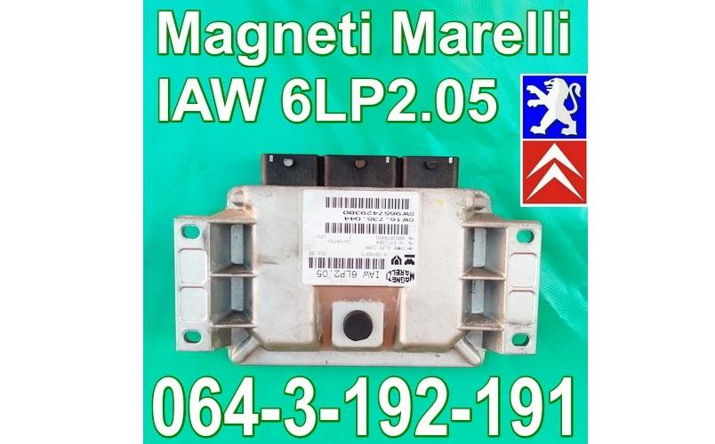 KOMPJUTER Magneti Marelli IAW 6LP2.05 Pežo Peugeot Citroen