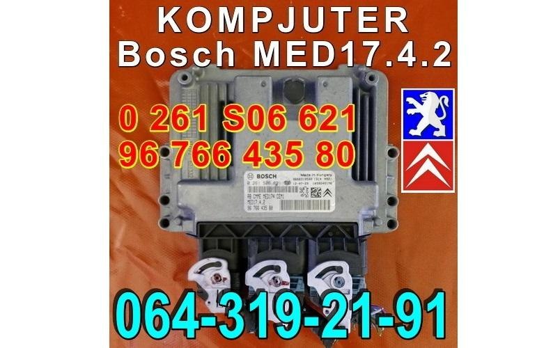 KOMPJUTER Bosch MED17.4.2 Pežo 0 261 S06 621 Citroen Peugeot