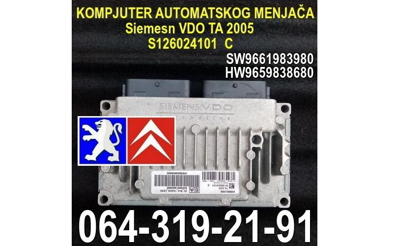 KOMPJUTER AUTOMATSKOG MENJAČA 1,6-16V HPI Peugeot Citroen