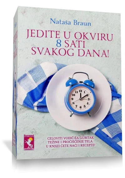 JEDITE U OKVIRU 8 SATI SVAKOG DANA! – celoviti vodič za gubitak težine i pročišćenje tela – uključuje zdrave recepte!