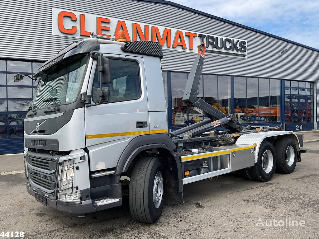 Volvo FM 420 6x4 Euro 6 AJK 20 Ton haakarmsysteem kamion rol kiper