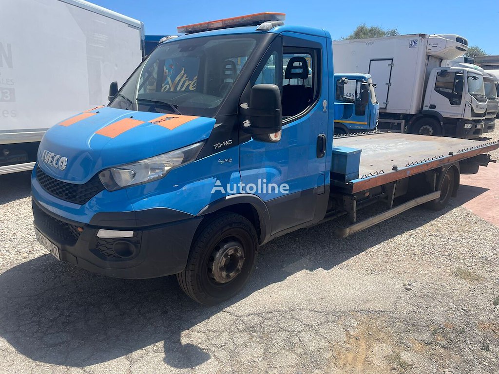 IVECO DAILY 70C14 GRUA ASISTENCIA, GAS GNC autotransporter