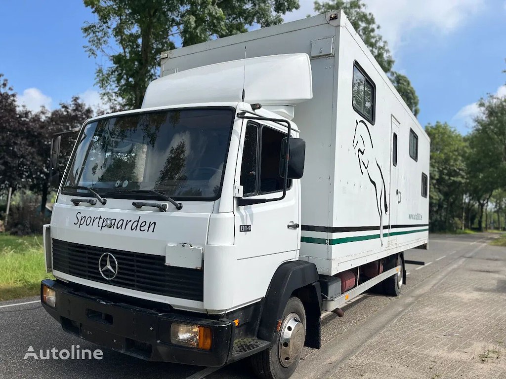 Mercedes-Benz LK 814 Paardenwagen belgium regestration Like new !!! kamion za prevoz konja