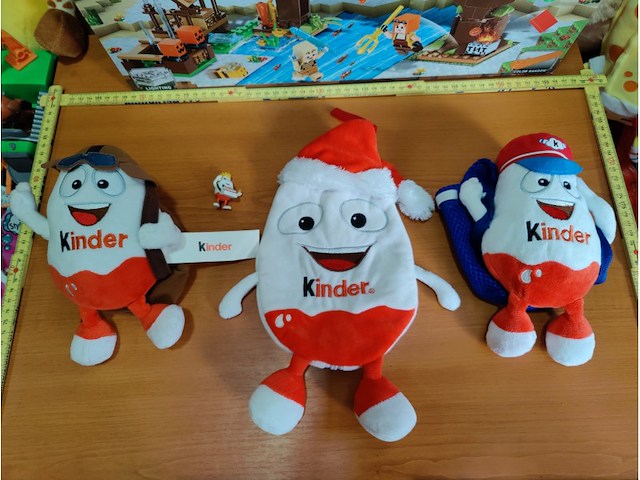 Kinder Jaja maskota u 4 izdanja Surprise