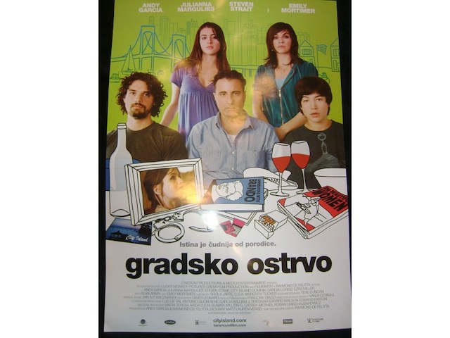 Filmski poster GRADSKO OSTRVO Andy Garcia 2009