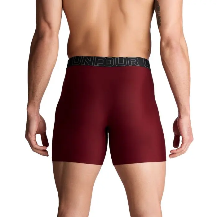 Men‘s boxers M Perf Tech 6in 3pack Red - Under Armour