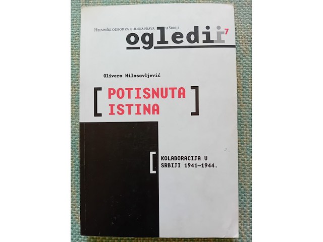 Olivera Milosavljević Potisnuta istina