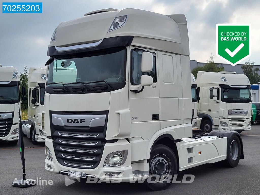 DAF XF 480 4X2 SSC Retarder 2x Tanks Standklima ACC LED tegljač