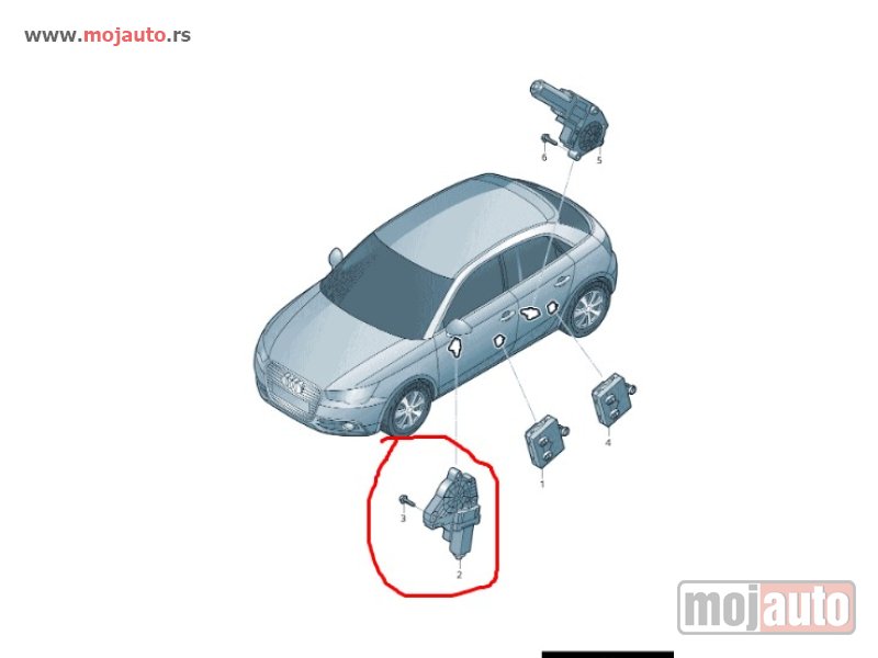 Motor podizaca prozora