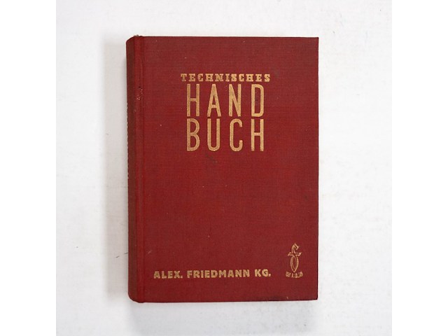 Technisches handbuch, Alex Friedmann