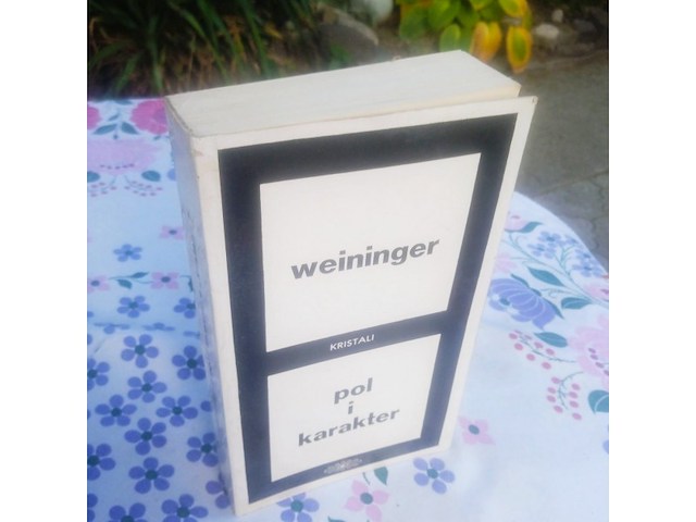 POL I KARAKTER - Otto Weininger