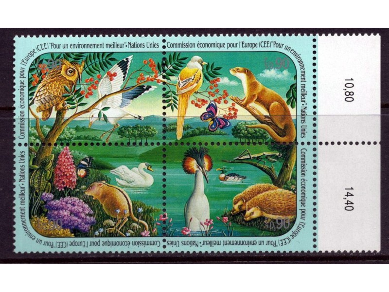 UN Geneve 1991. Fauna
