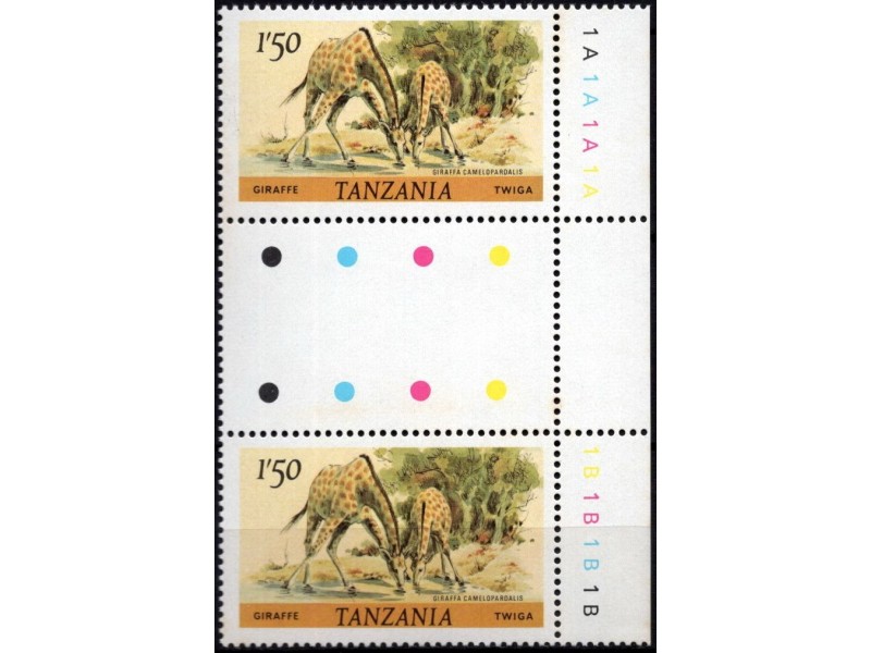 Tanzania 1980. Fauna