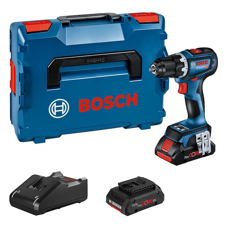 Bosch GSR 18V-90 C aku. bušilica 2x4,0 Ah ProCORE