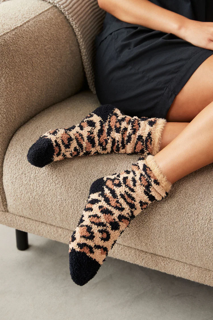 Animal Cosy Socks 2 Pack