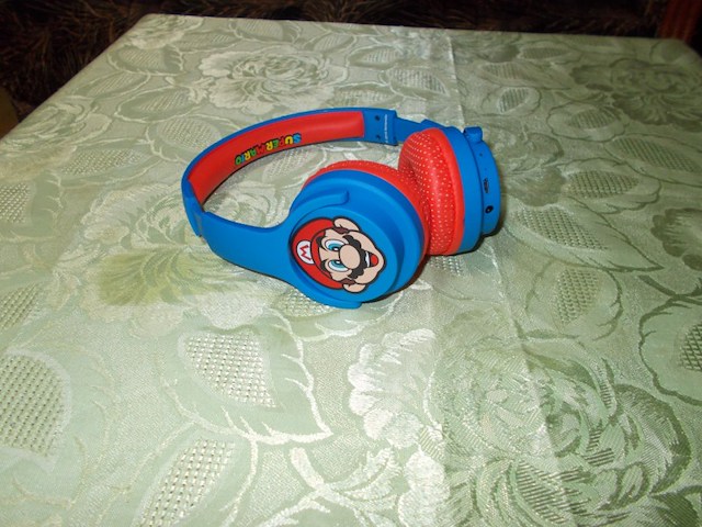 Super Mario slusalice -Children`s Headphones (Wireless)