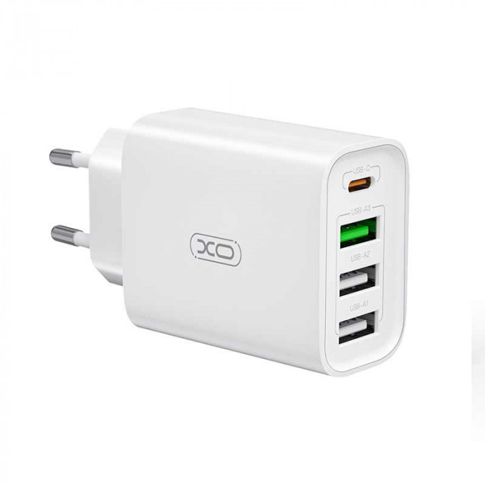 XO-L120 ADAPTER TYPE-C 20W+3XUSB18W