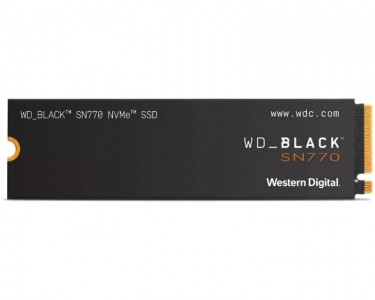 WD 500GB M.2 NVMe Gen4 WDS500G3X0E SN770 Black SSD