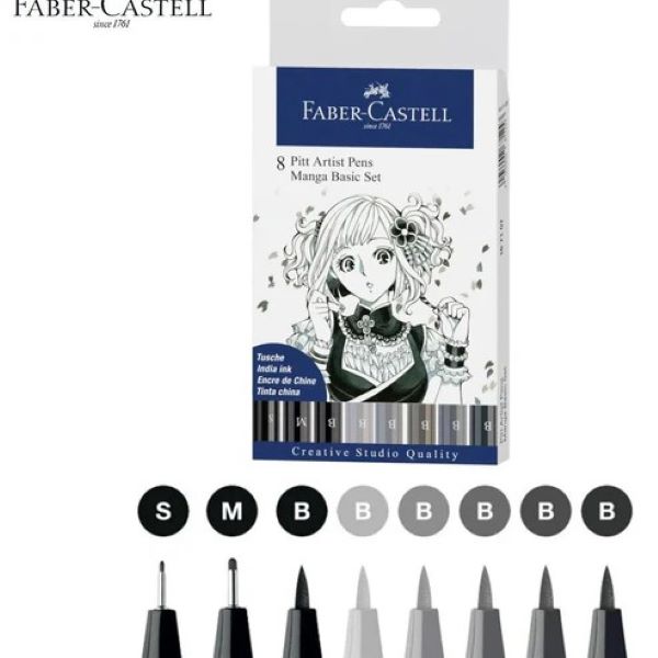 Faber-Castell FC PITT ART PEN 1/8 167107 MANGA