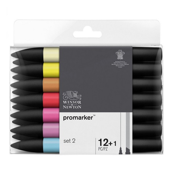 Winsor&Newton W&N PROMARKER 12+1 SET 2