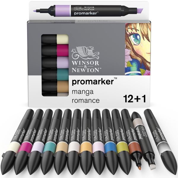 Winsor&Newton WN PRM 12 MANGA ROMANCE