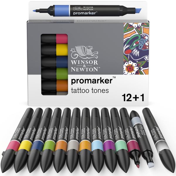 Winsor&Newton WN PRM 12 TATTOO TONES