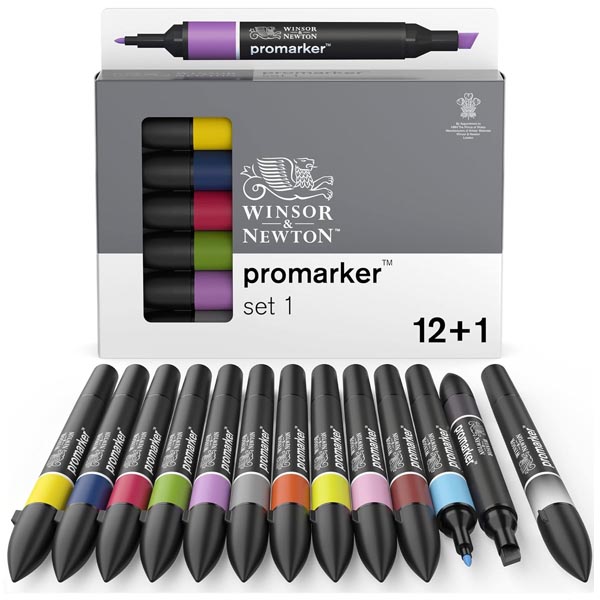 Winsor&Newton WN PRM 12+1 SET 1