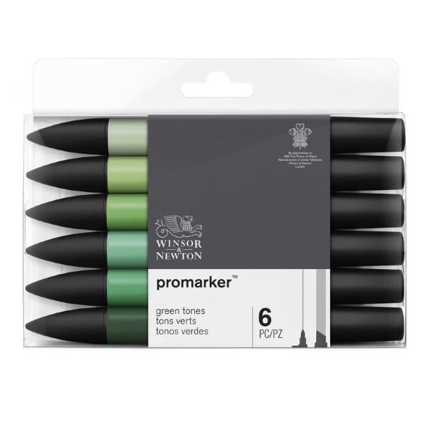 Winsor&Newton WN PRM 6 GRE TONES