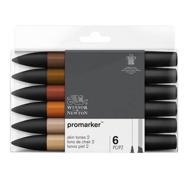 Winsor&Newton WN PRM 6 SKIN TONES SET 2