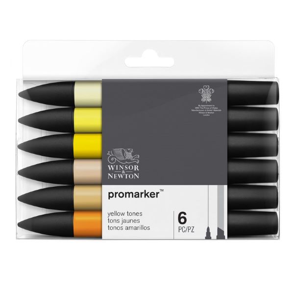 Winsor&Newton WN PRM 6 YEL TONES