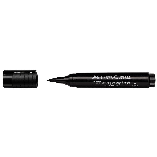 Faber-Castell FC PITT ART PEN BB (BIG BRUSH) BLACK 199