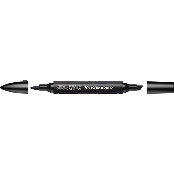 Winsor&Newton WN BRUSH MARKER BLACK